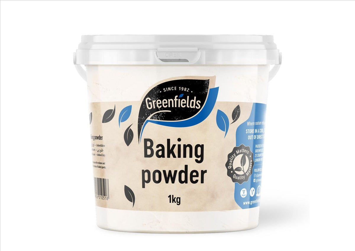 Greenfields - Baking Powder (1000g TUB, CATERING PACK) – Wellington Fresh