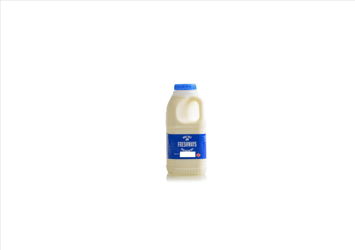 Milk Whole 1 Pint (Case 10x568ml) (Cut-off 8pm) – Wellington Fresh