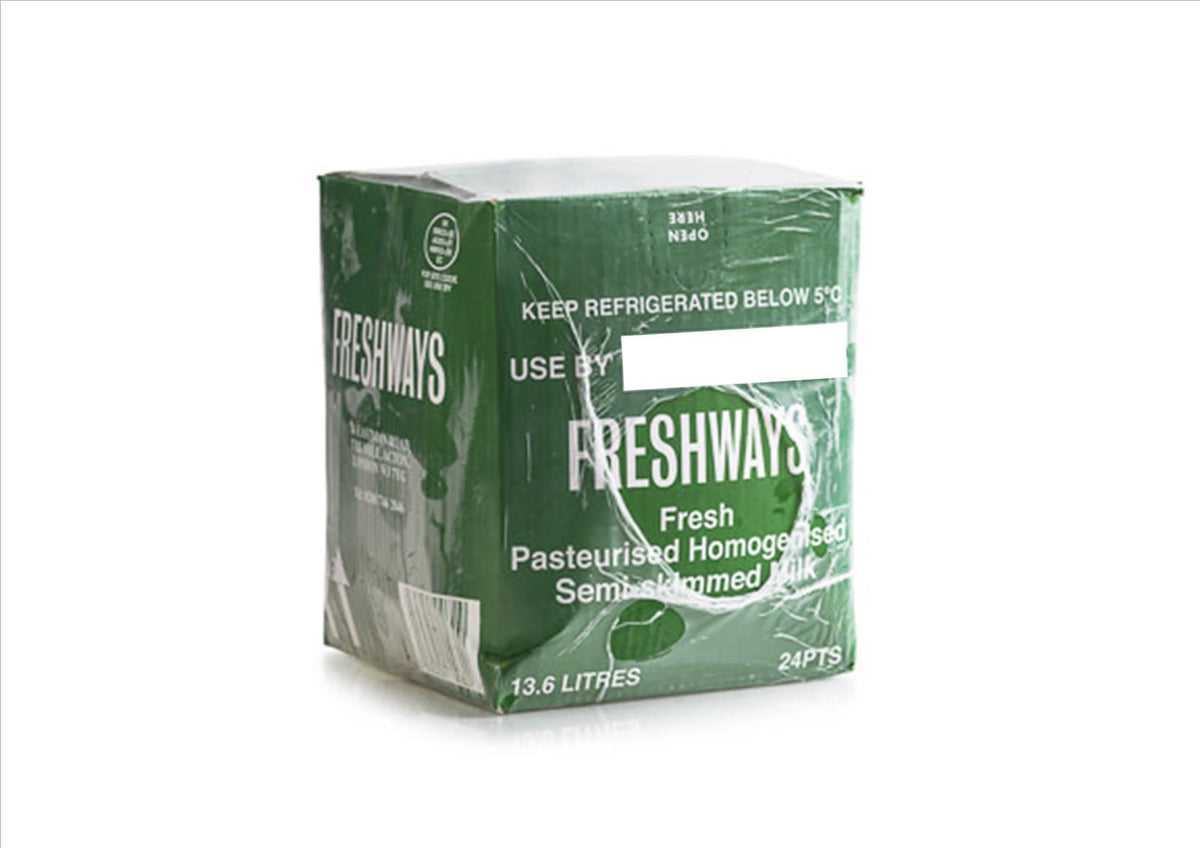 Milk Semi-Skimmed Pergal (13.6L/24 Pint) (Cut-off 8pm) – Wellington Fresh