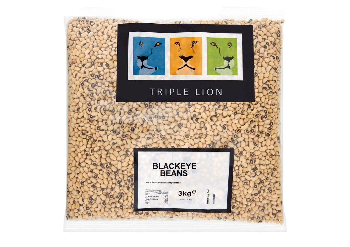 Triple Lion - Blackeye Beans (3kg) – Wellington Fresh
