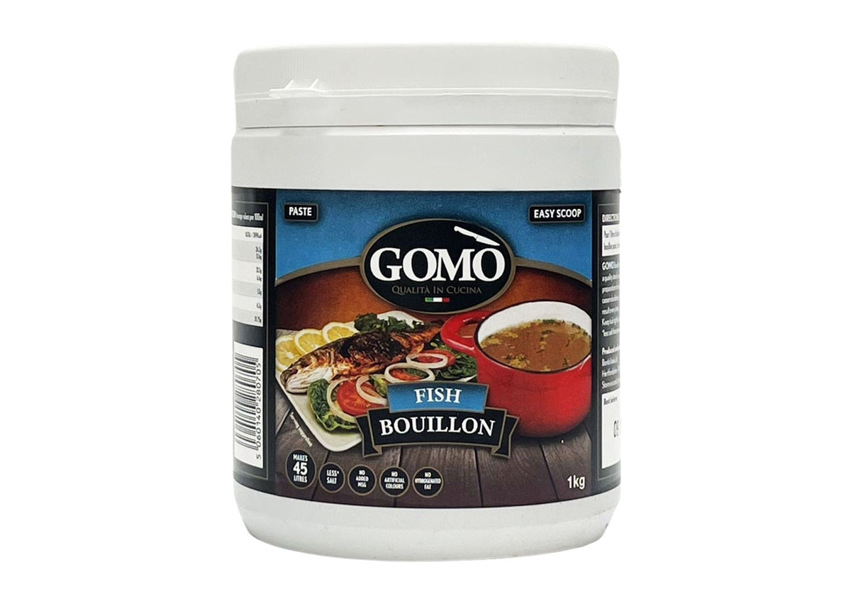 Gomo Fish Bouillon Paste (1Kg Tub) – Wellington Fresh