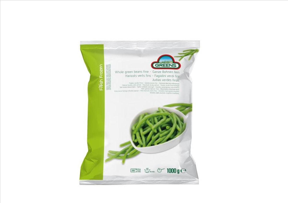 Frozen Beans, Whole (1Kg) – Wellington Fresh