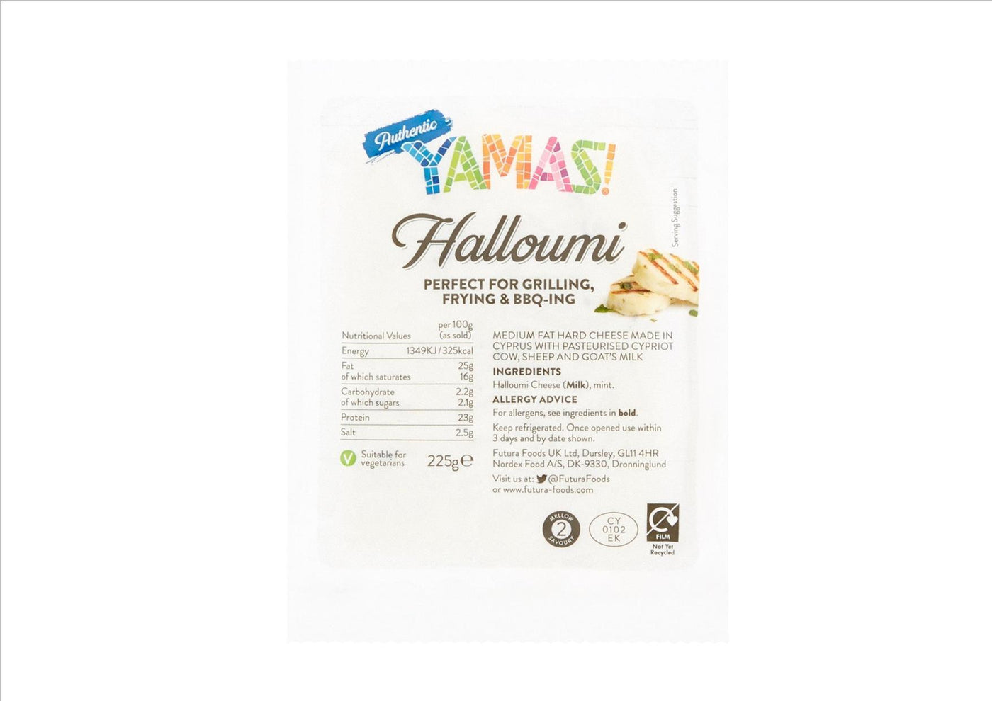 Yamas Halloumi (250g) – Wellington Fresh